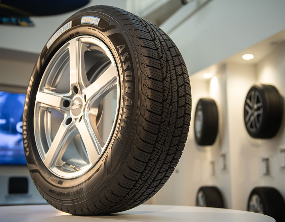Goodyear desarrolla neumático demo con 70% de materiales sostenibles ...